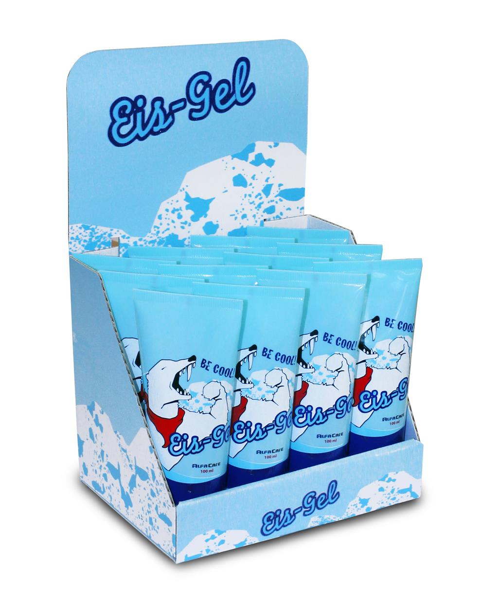 Eis-Gel Tube 12 stk. Med Display 100 ml x 12 - AlfaCare Danmark ApS